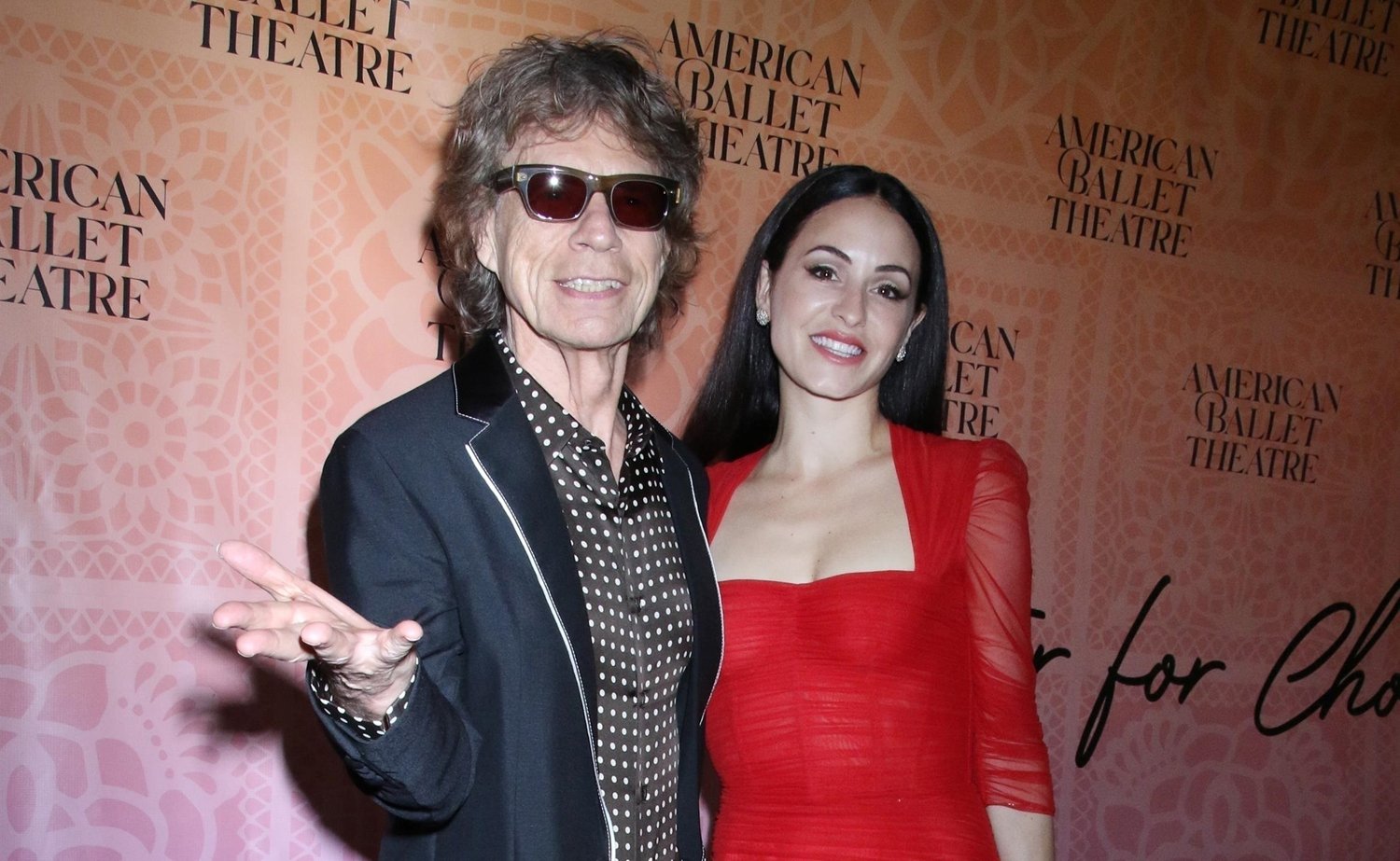 Mick Jagger Makes Rare Red Carpet Appearance with Girlfriend Melanie ...