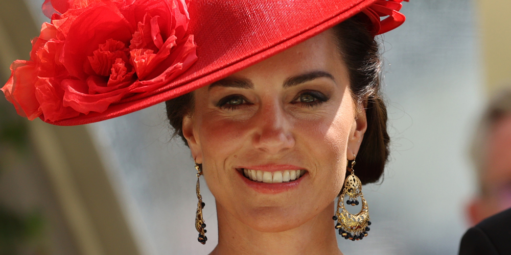 Kate Middleton is a Vision in Flame Red at Royal Ascot 2023 | Edoardo ...