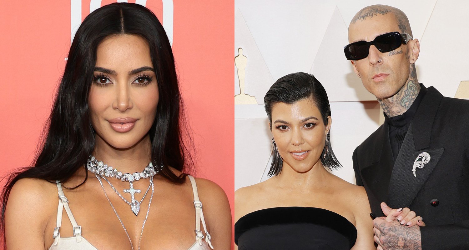 Kim Kardashian Reacts to Kourtney Kardashian & Travis Barker’s Pregnancy Announcement | Kim ...