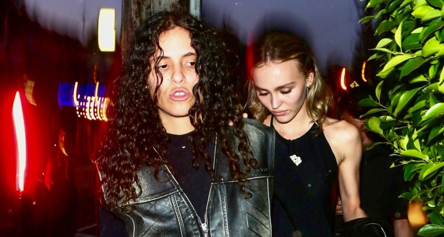 Lily-Rose Depp Keeps Close to Girlfriend 070 Shake on Date Night in ...