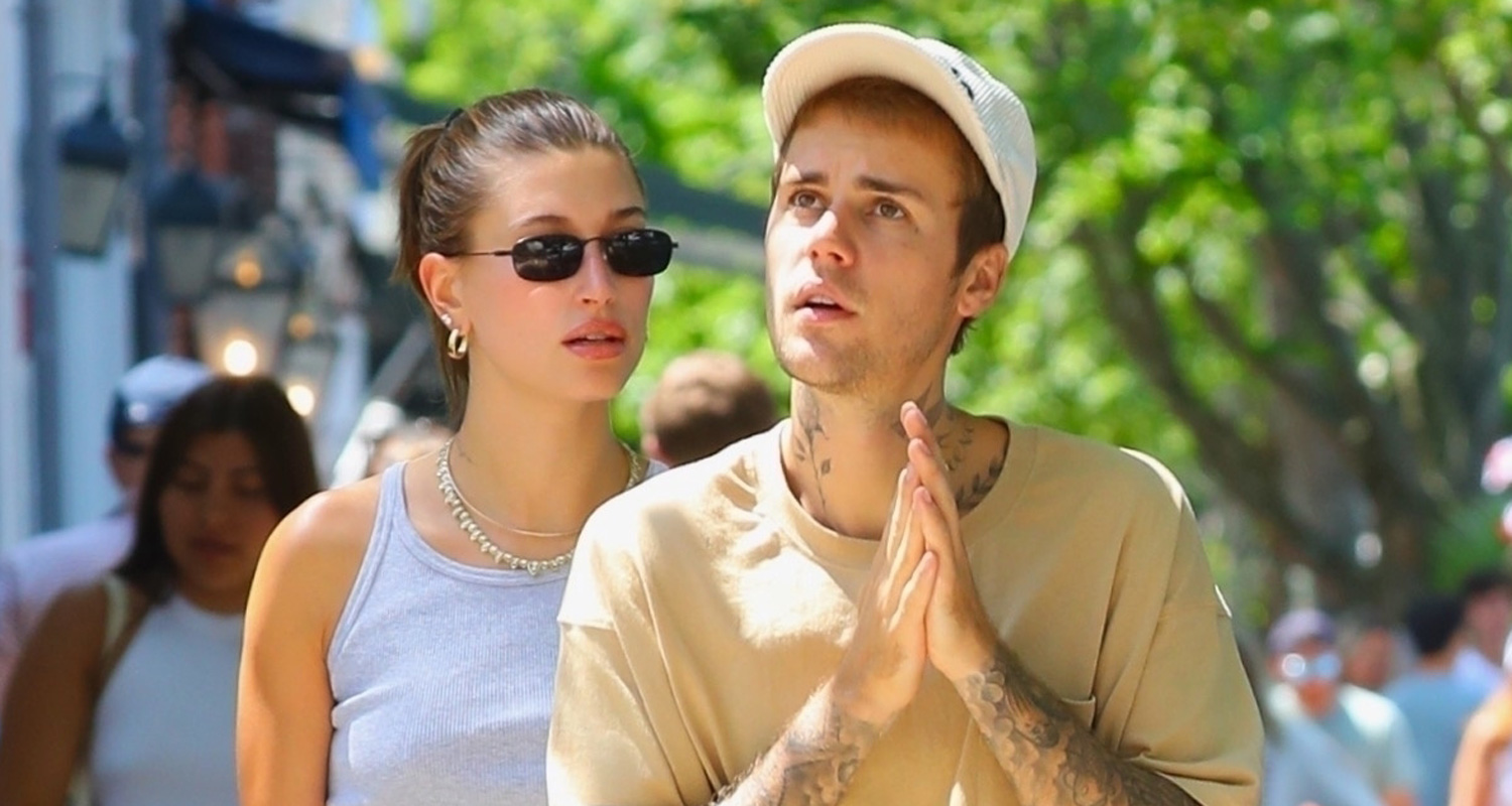 Hailey & Justin Bieber Meet Up with a Friend for Lunch in Southampton ...