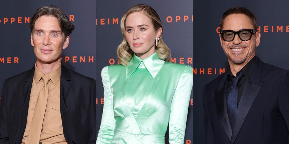‘Oppenheimer’ Cast Makes First Red Carpet Appearance Together at Paris ...