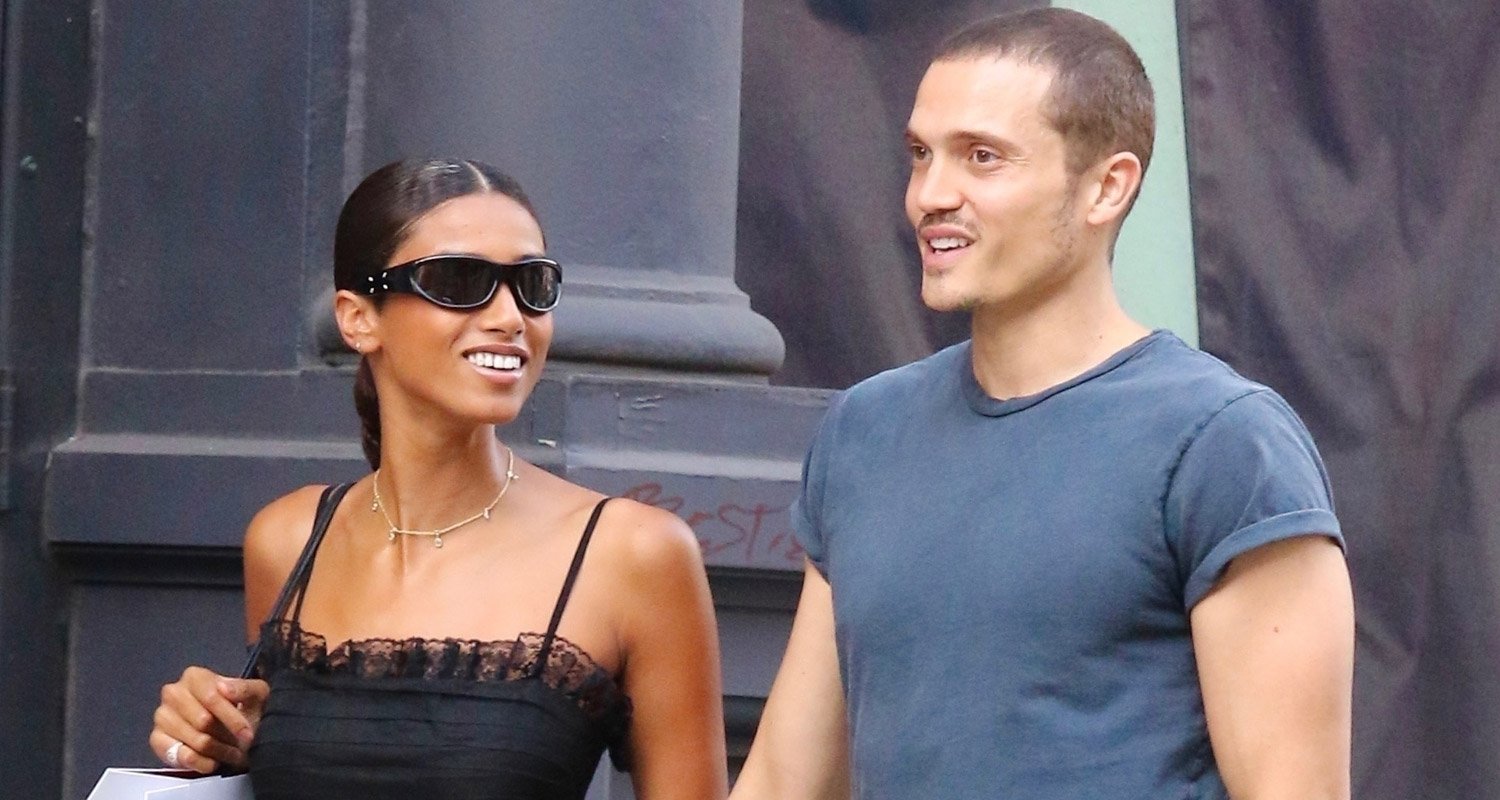 Karl Glusman & Model Imaan Hammam Hold Hands During Day Out in NYC ...