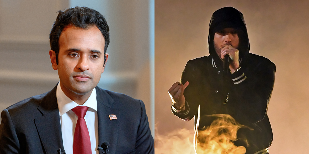 Vivek Ramaswamy Responds To Eminem’s Cease & Desist Over Rapping His ...