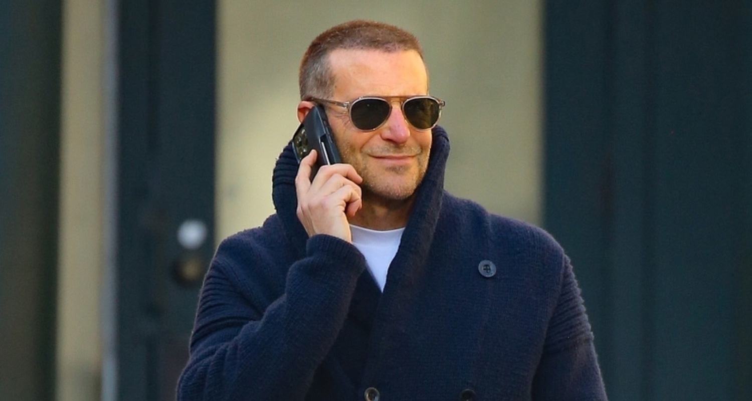Bradley Cooper Debuts New Buzz Cut During Morning Stroll in NYC ...