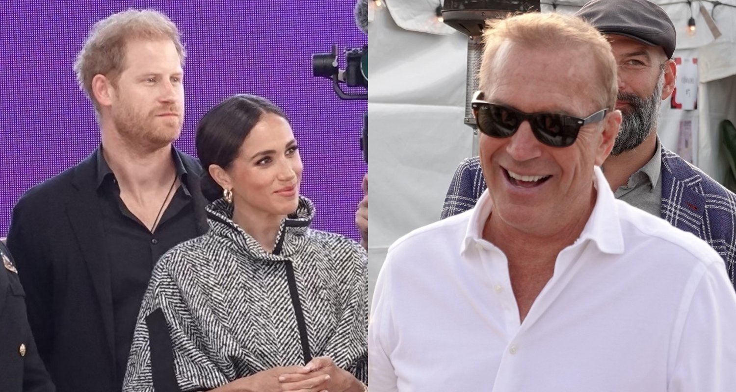 Prince Harry & Meghan Markle Show Their Support at Kevin Costner’s ...