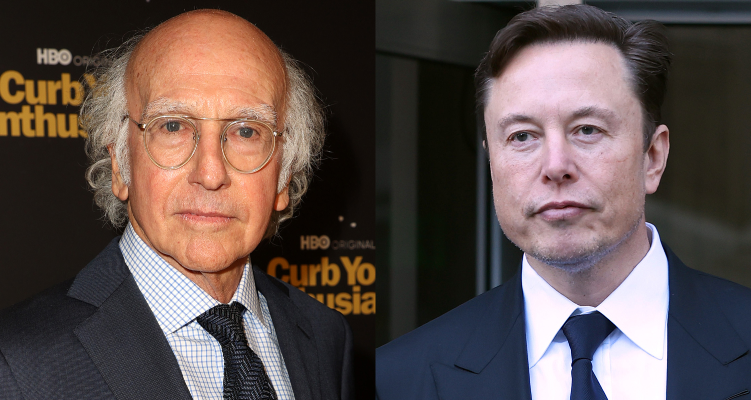 Larry David Confronted Elon Musk About Voting Republican Following ...