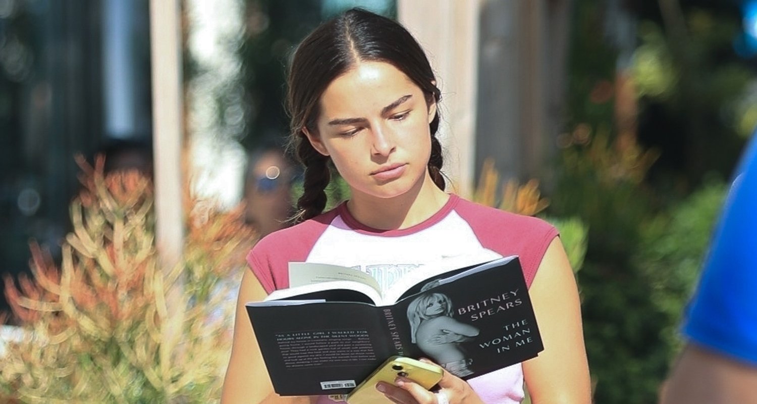 Addison Rae Reads Britney Spears’ Book While Leaving Lunch in Beverly ...