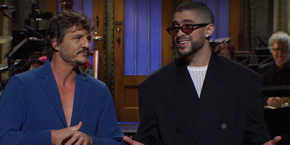 Bad Bunny Brings Out Pedro Pascal as His Translator, Shares Nearly Nude ...