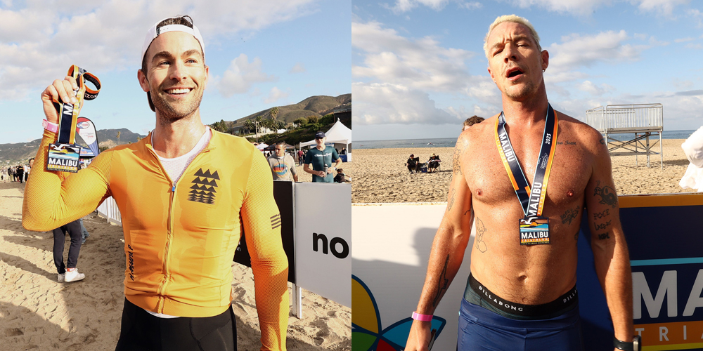 Chace Crawford, Diplo, & More Complete Malibu Triathlon for a Great ...