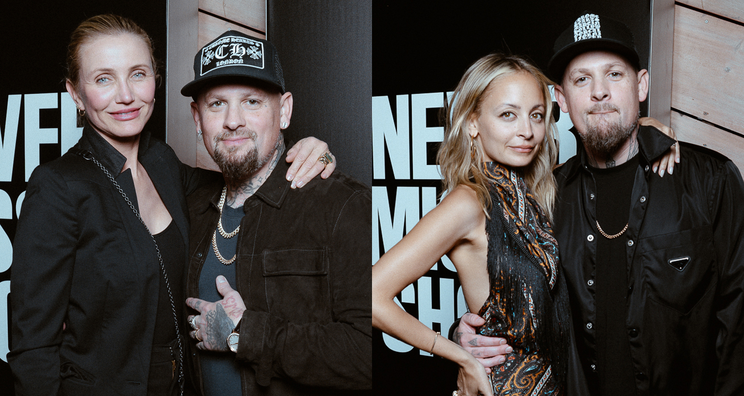 Cameron Diaz & Nicole Richie Support Their Husband Benji & Joel Madden ...