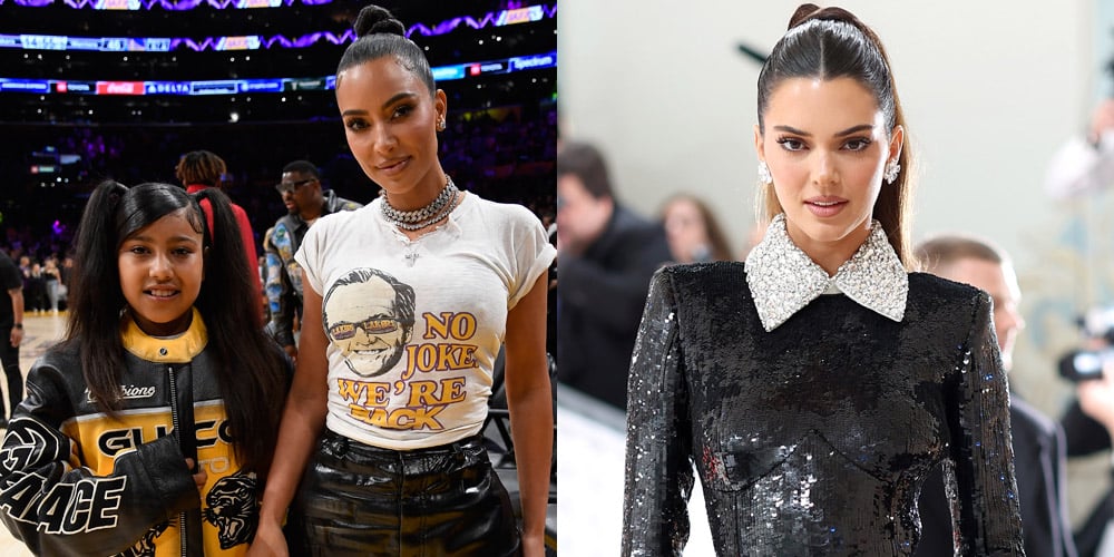 North West Tells Aunt Kendall Jenner That Kim Kardashian Lied to Her ...