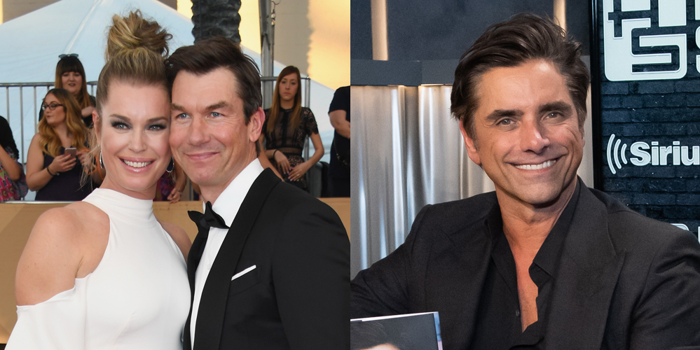 Rebecca Romijn’s Husband Jerry O’Connell Reacts to Her Ex John Stamos ...