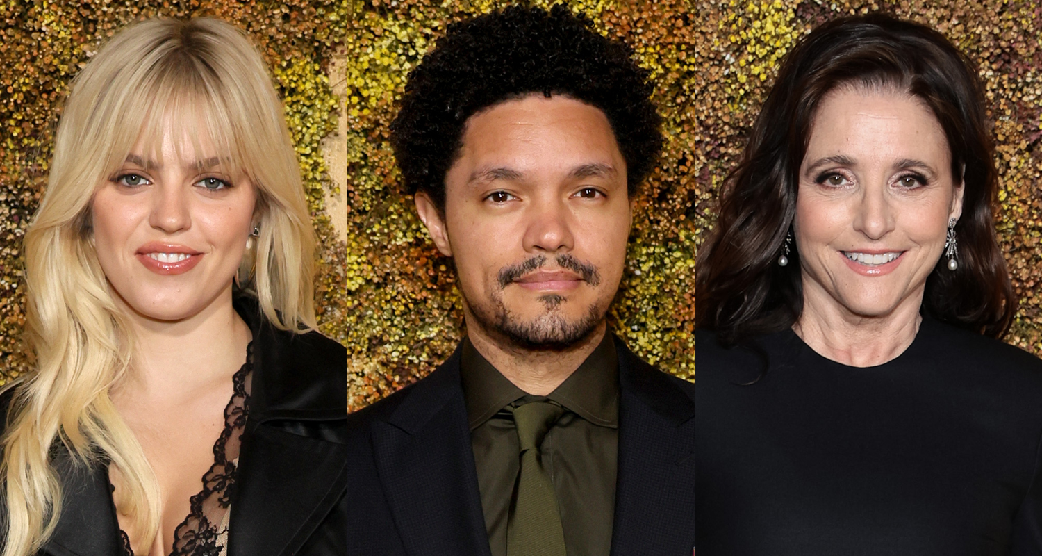 Renee Rapp, Trevor Noah, & Julia Louis-Dreyfus Arrive in Style for ...