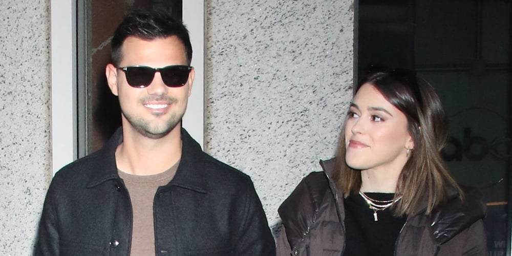 Taylor Lautner & Wife Tay Reveal Anniversary Plans While Doing Press in ...