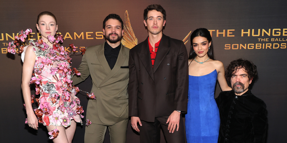 Rachel Zegler, Tom Blyth, & ‘The Hunger Games’ Prequel Cast Stun at NYC ...