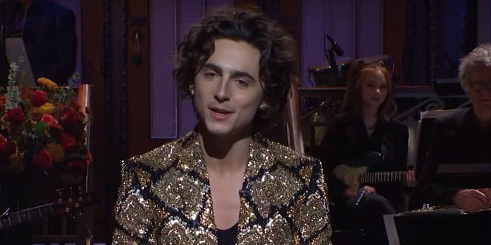 Timothee Chalamet Promotes ‘Wonka,’ Raps About Being ‘Hung’ During ‘SNL ...
