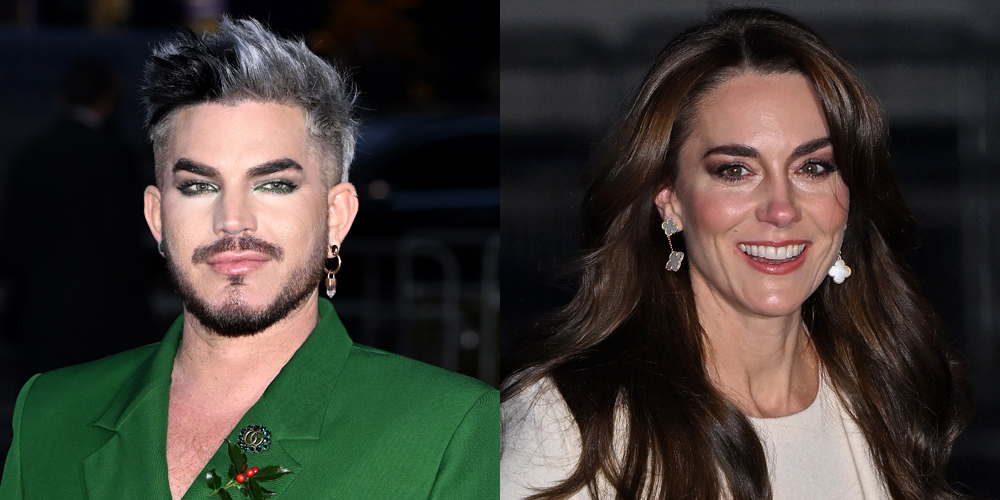 Adam Lambert Describes Meeting Kate Middleton at Royal Family’s Christmas Carol Service | Adam ...