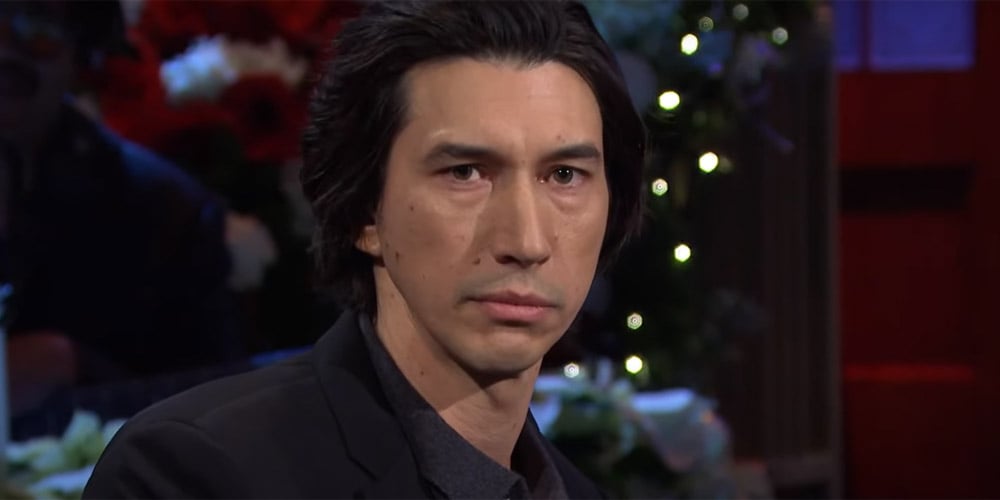 Adam Driver Reveals His Christmas Wish List & Shows Off a Special ...