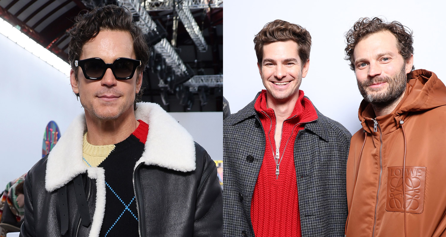 Matt Bomer Joins Andrew Garfield, Jamie Dornan, & More Stars at Loewe ...
