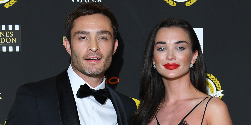 Ed Westwick & Girlfriend Amy Jackson Are Engaged | amy jackson, Ed ...