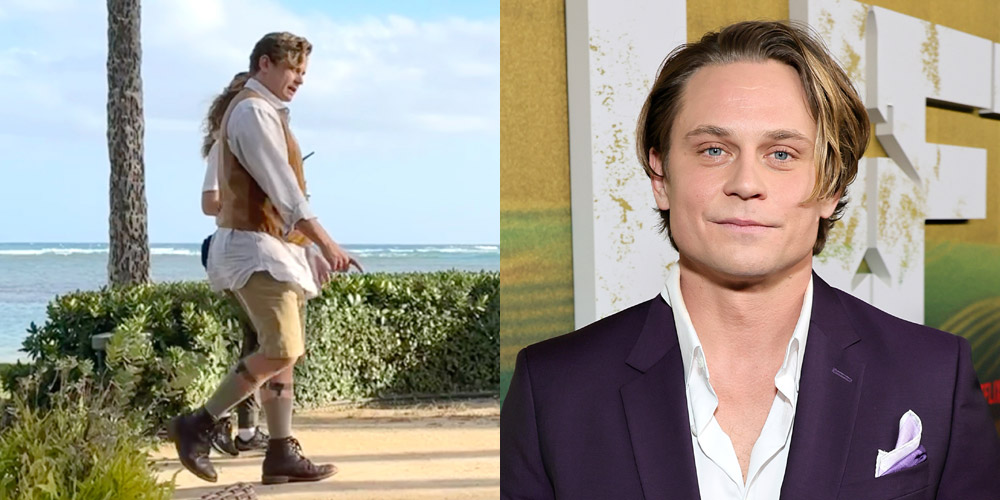 Billy Magnussen Spotted in Character as Pleakley on ‘Lilo & Stitch ...