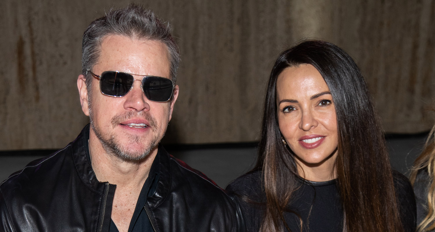 Matt Damon & Wife Luciana Make Rare Appearance at Naeem Khan Fashion ...