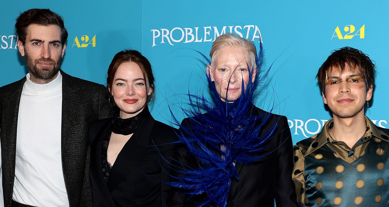 Emma Stone & Husband Dave McCary Join Tilda Swinton & Julio Torres at ...