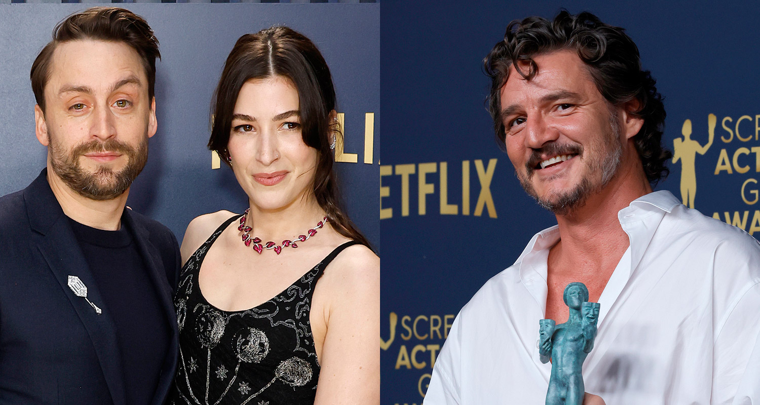 Kieran Culkin Gets Hilariously Trolled by Wife Jazz After SAG Awards ...