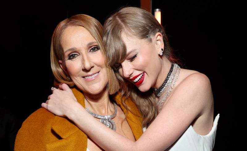 Taylor Swift Meets Celine Dion Backstage at Grammys After Forgetting to Acknowledge Her On Stage ...