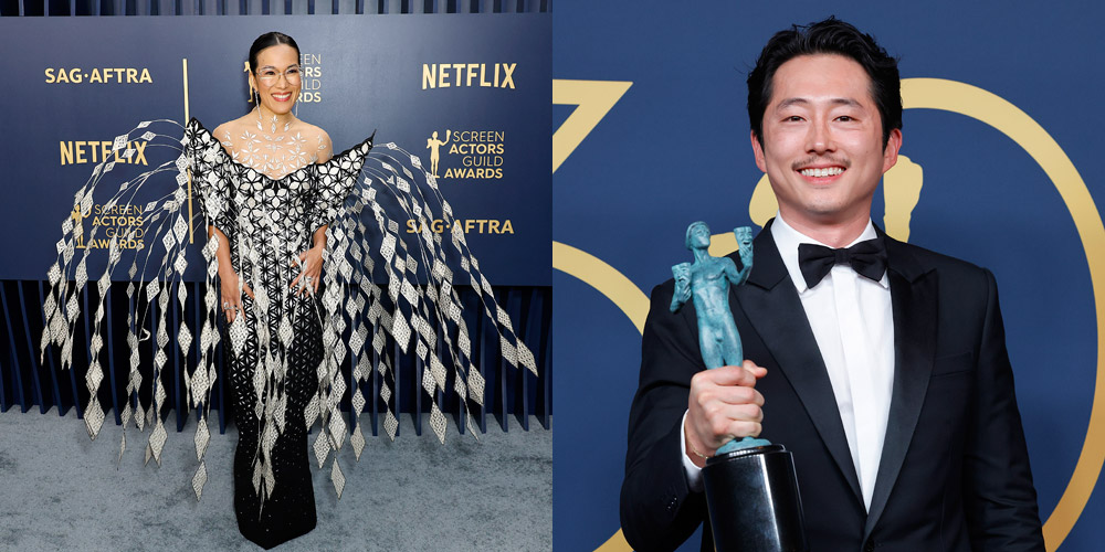 Beef’s Ali Wong Has Major Fashion Moment at SAG Awards 2024 Before ...