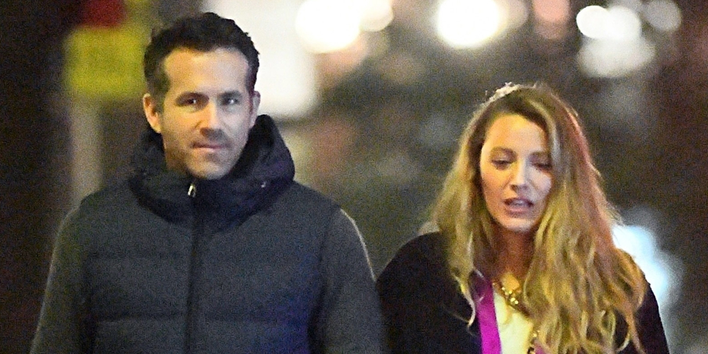 Blake Lively & Ryan Reynolds Cuddle Up During Date Night in NYC | Blake ...