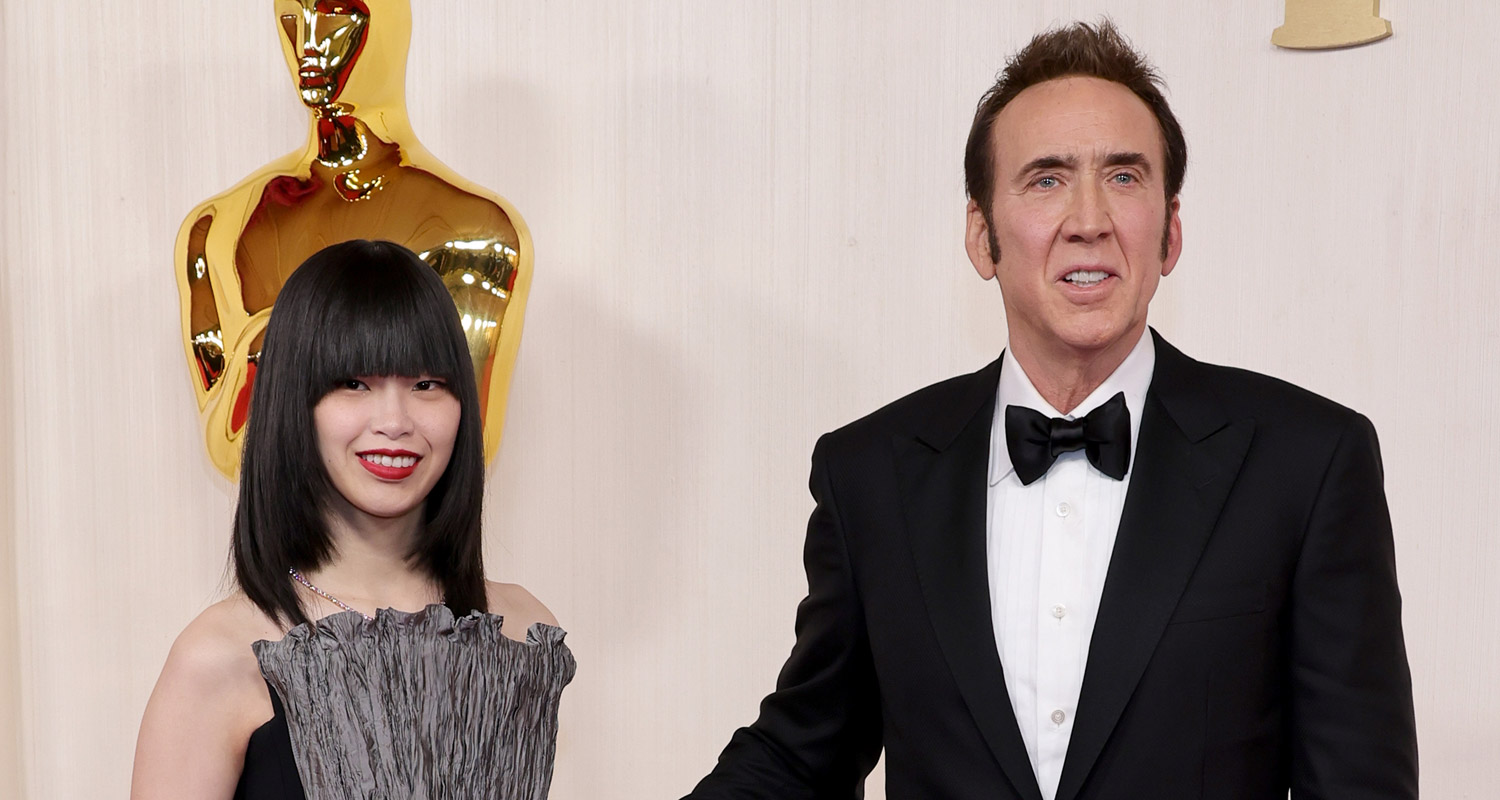 Nicolas Cage Holds Hands with Wife Riko Shibata at Oscars 2024 | 2024 ...