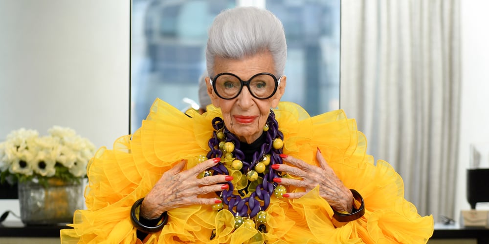 Iconic Fashion Designer Iris Apfel Dies at 102 | Iris Apfel, RIP | Just ...