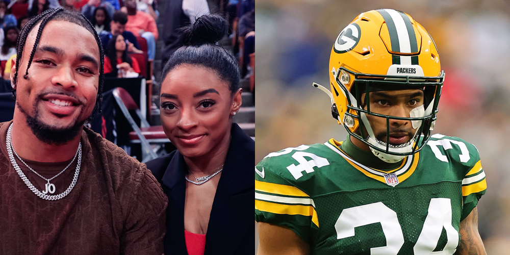 Jonathan Owens Leaves Green Bay Packers, Wife Simone Biles Celebrates ...