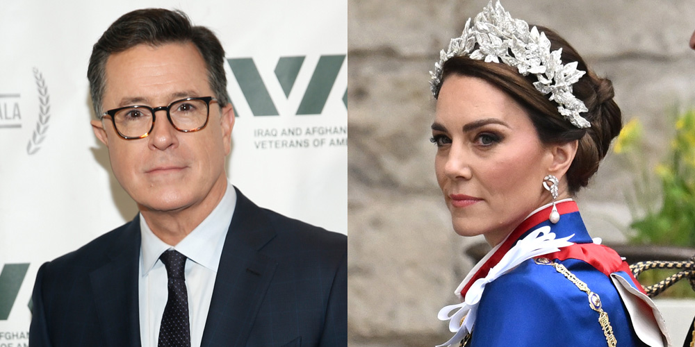 Stephen Colbert Expresses Remorse Over Kate Middleton & Prince William ...