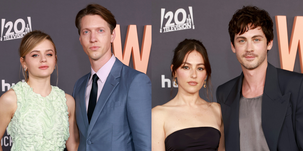 Joey King & Logan Lerman Get Support From Partners Steven Piet & Ana ...