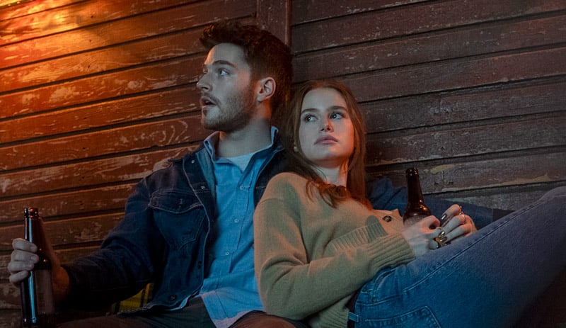 Madelaine Petsch Froy Gutierrez Are Terrorized By Masked Strangers In