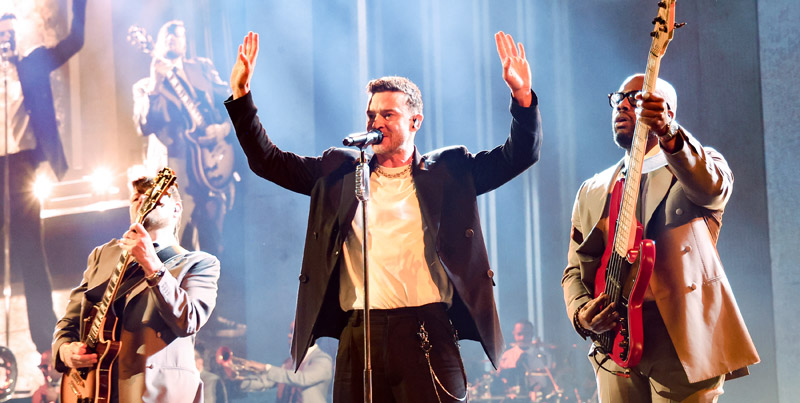 Justin Timberlake’s Floating Stage Revealed in First ‘Forget Tomorrow ...