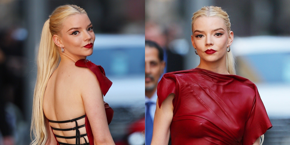 Anya Taylor-Joy Rocks Daring, Back-Baring Dress During ‘Furiosa’ Promo Tour in NYC | Anya Taylor ...