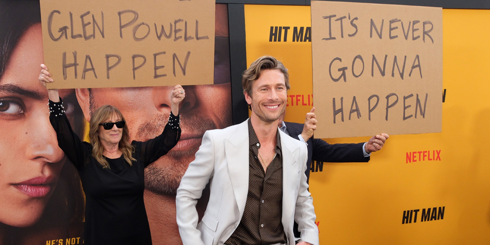 Glen Powell is Inducted Into Texas Film Hall of Fame at ‘Hit Man ...