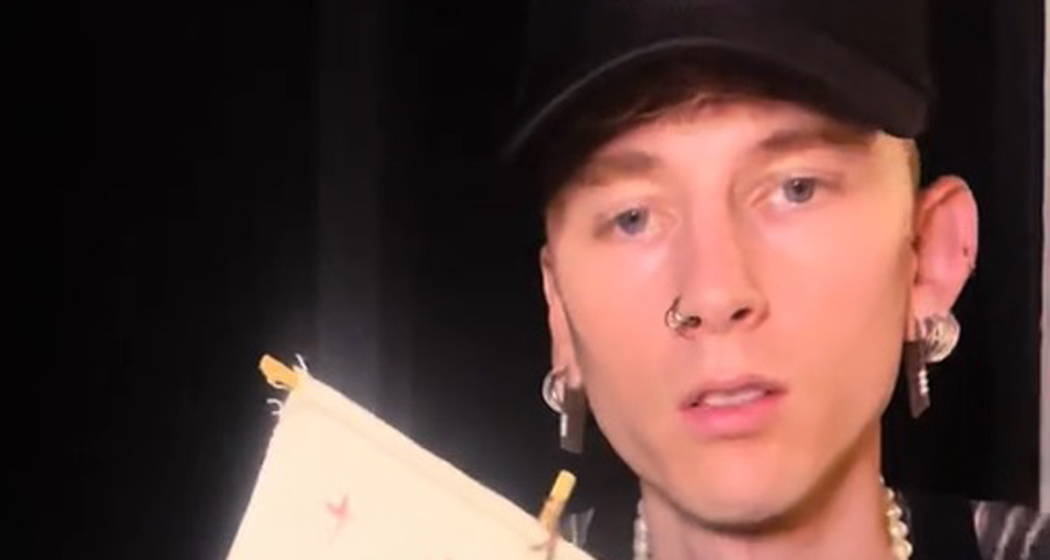 Machine Gun Kelly Shows Off First Woodworking Project, Dedicates It to ...
