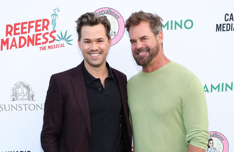 Andrew Rannells & Tuc Watkins Still Going Strong, Hit the Red Carpet ...