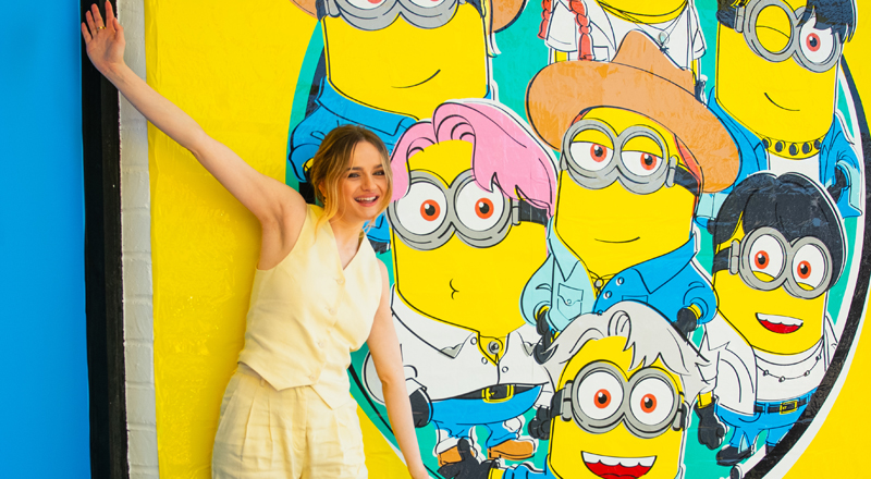 Joey King Becomes the Ultimate BTS Fan at ‘Despicable Me 4′ Pop-Up Event Celebrating the K-Pop ...