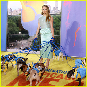 Joey King Brings a Pack of Minions (aka French Bulldogs) to ‘Despicable ...
