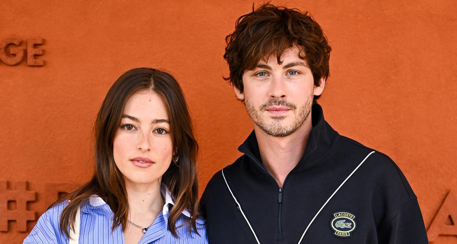 Logan Lerman & Fiancée Ana Corrigan Couple Up for French Open 2024 ...