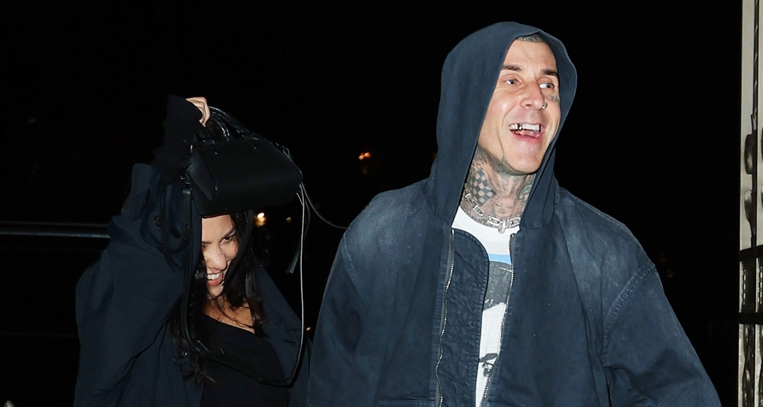 Kourtney Kardashian & Travis Barker All Smiles on Date Night in NYC ...