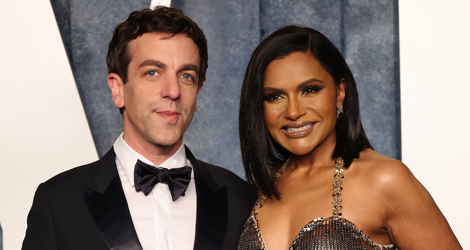 B.J. Novak Gushes Over Meeting Mindy Kaling’s Newborn Daughter Anne ...