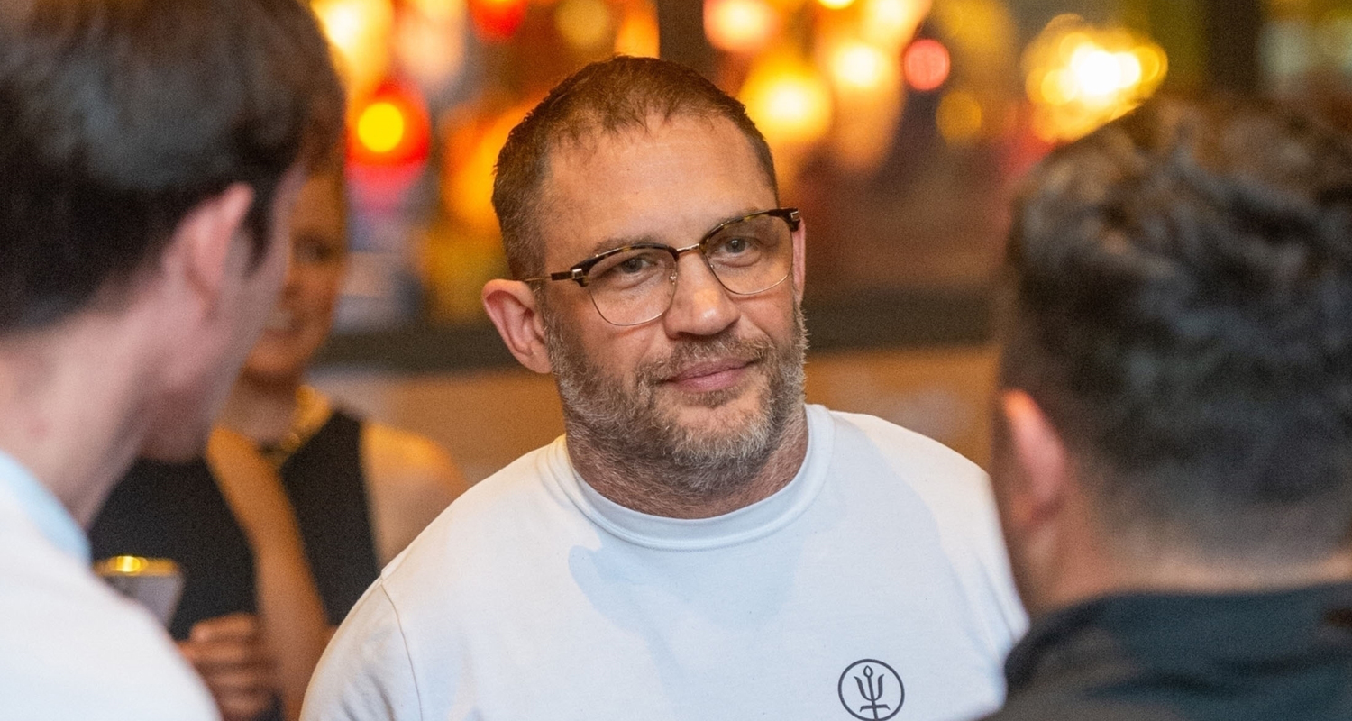 Tom Hardy Poses for Photos with Fans During Rare Outing in London | Tom Hardy | Celebrity News ...