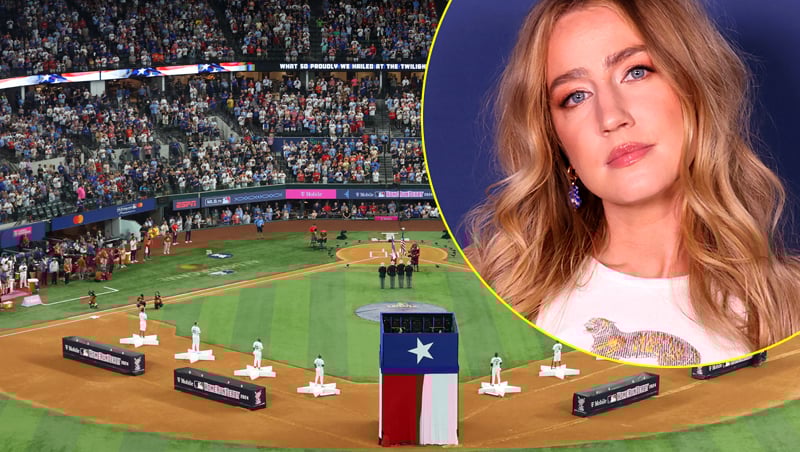 Ingrid Andress’ ‘National Anthem’ at Home Run Derby 2024 Has Social Media Abuzz | Ingrid Andress ...